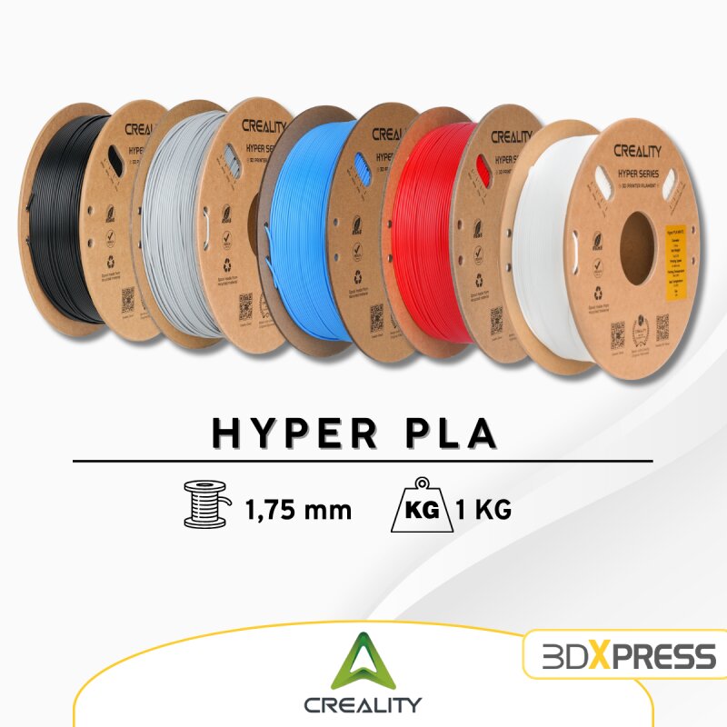 Creality Hyper PLA 1.75mm 1kg Filament - High-Speed Druck
